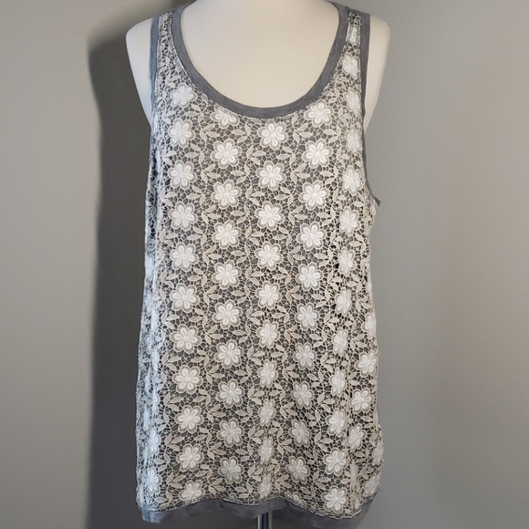 J. Crew | Tops | J Crew Crocheted Lace Tank Top Nwot | Poshmark